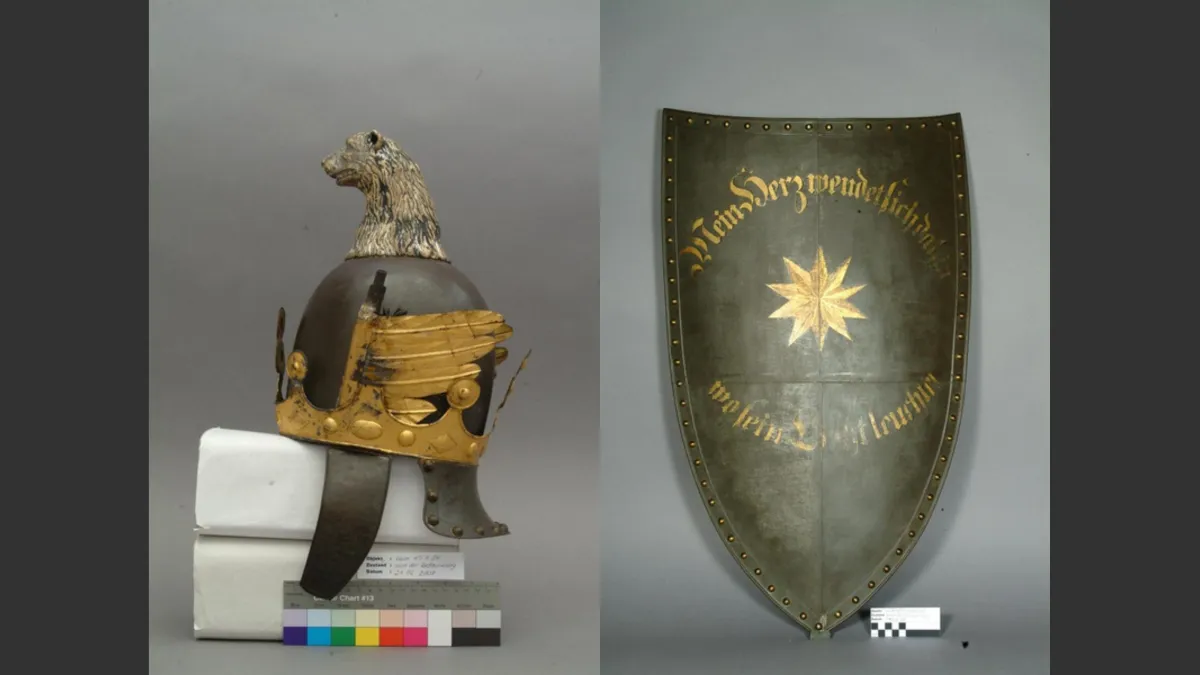 Helmet and Shield for the White Rose Festival | FH Potsdam