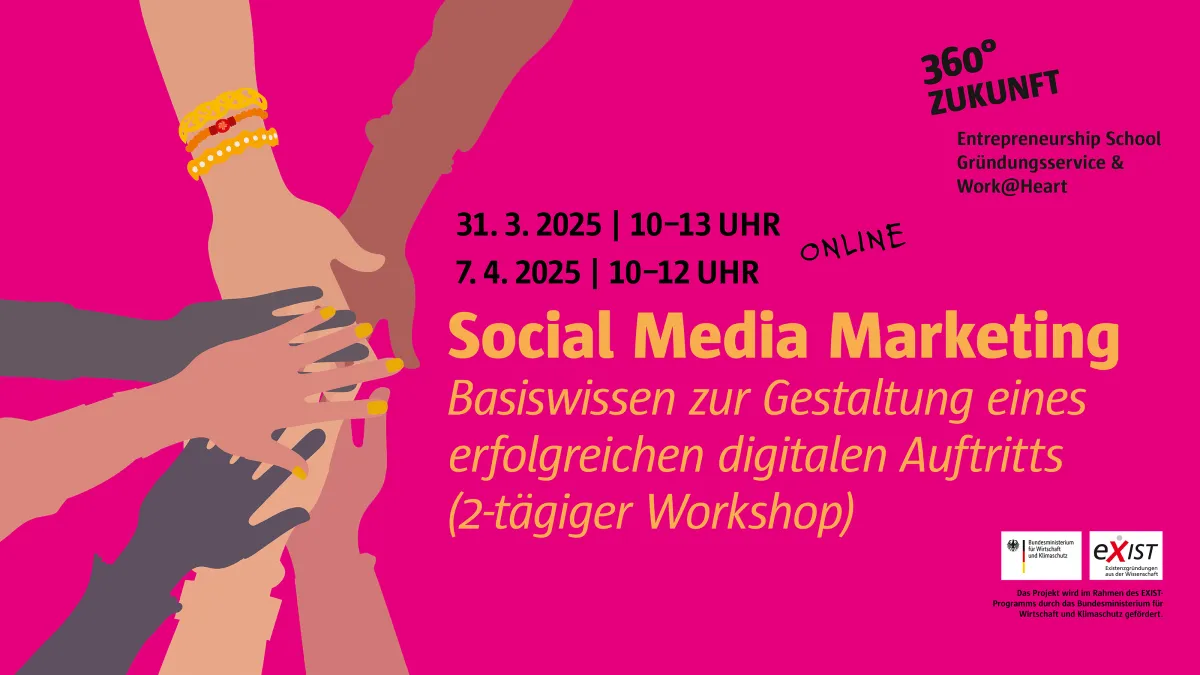 Workshop for EXIST-Women: Social Media Marketing | FH Potsdam