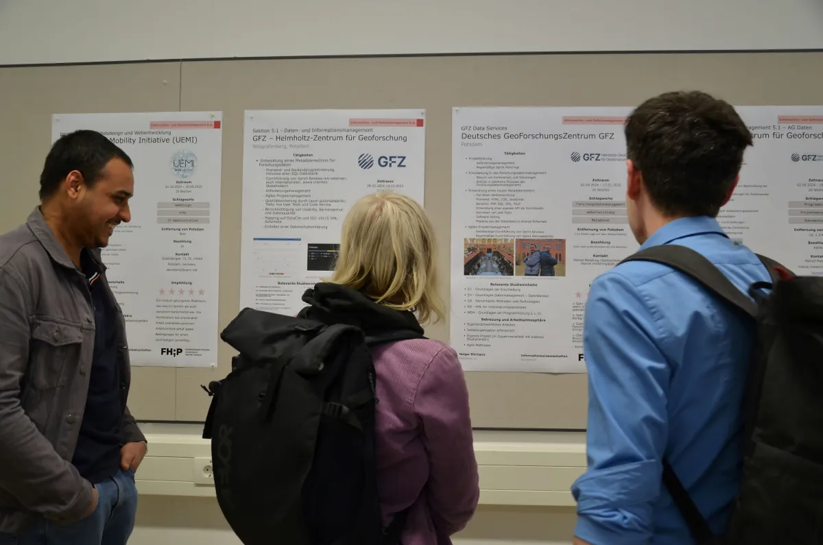 Internship Day 2025 at the Department of Information Sciences | FH Potsdam